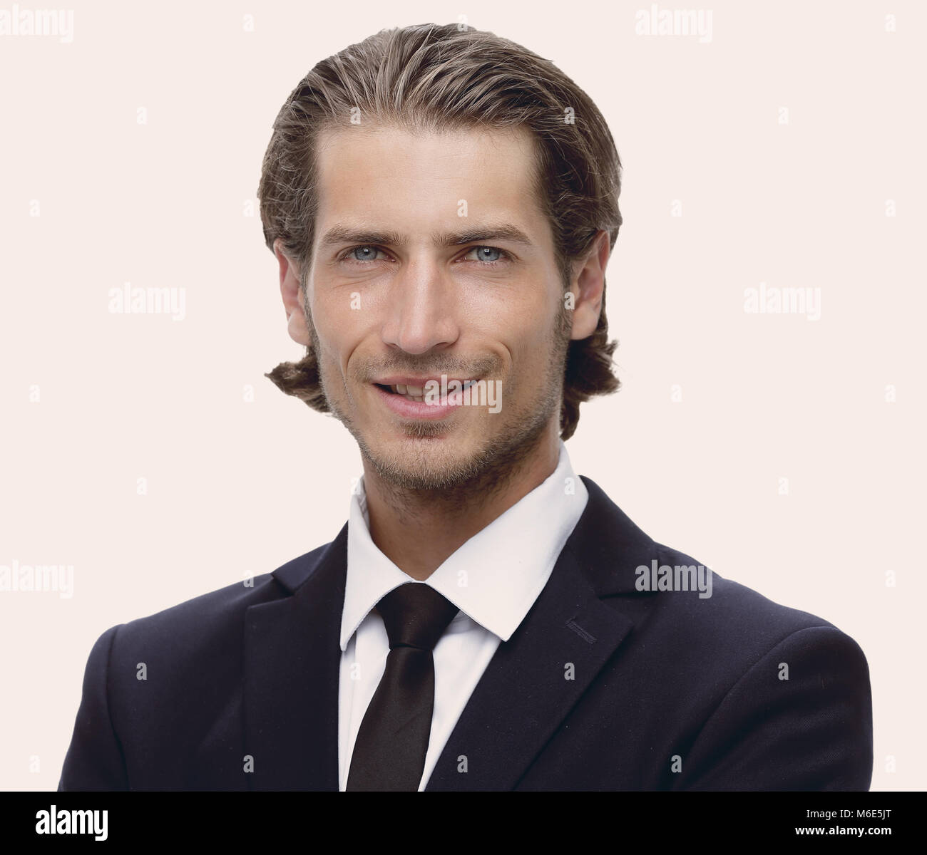 portrait of responsible business men Stock Photo - Alamy