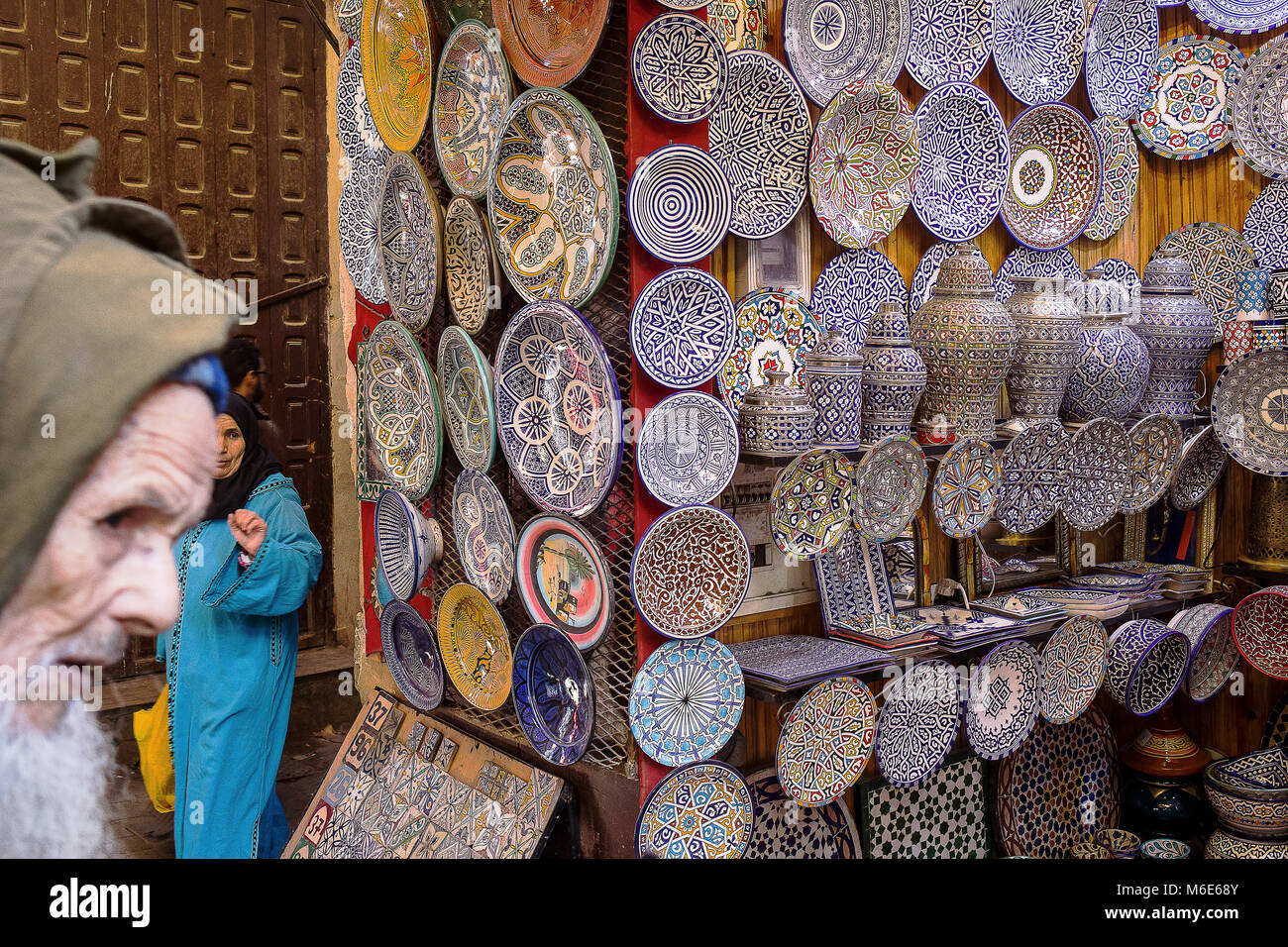 Fes talaa kebira market hi-res stock photography and images - Alamy