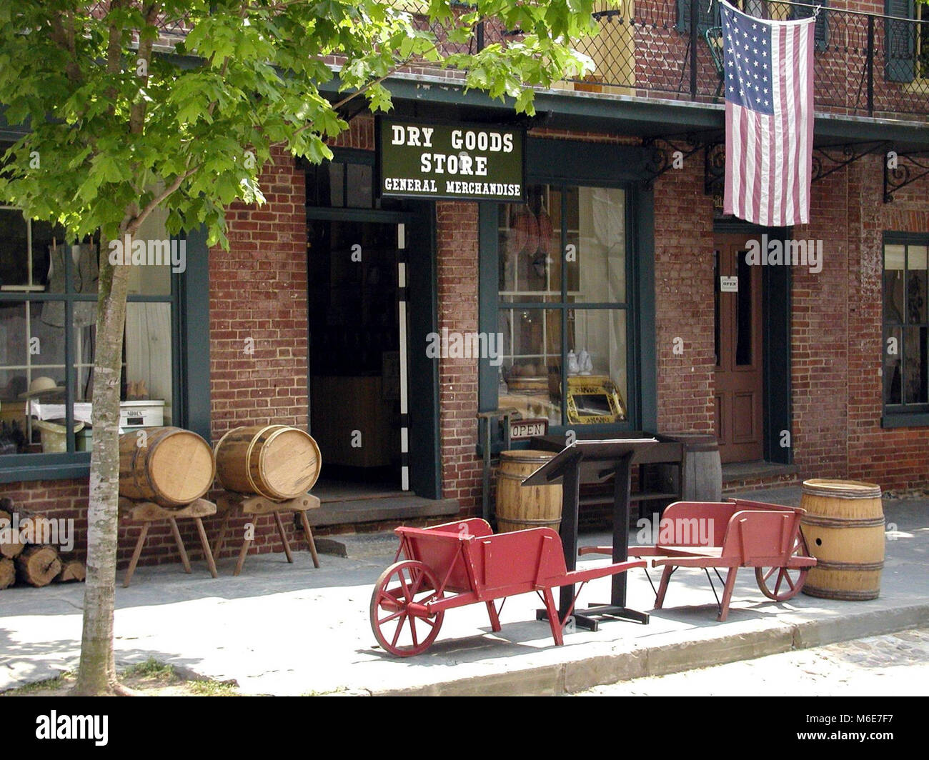 Dry Goods Store in Lower Town Stock Photo - Alamy