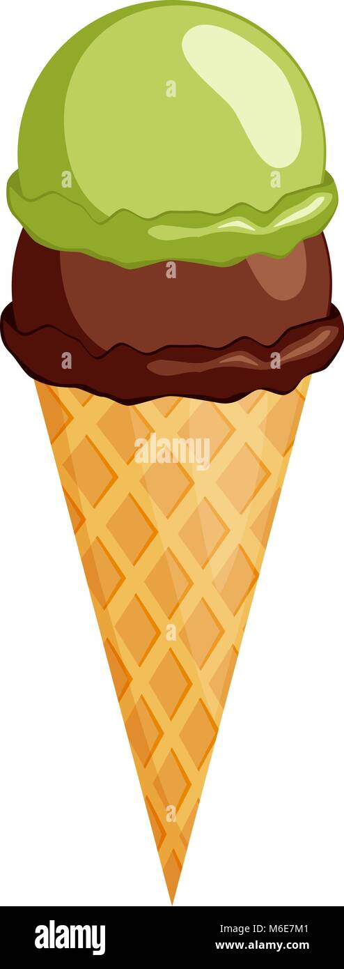 Chocolate milk mint flavor Stock Vector Images - Alamy