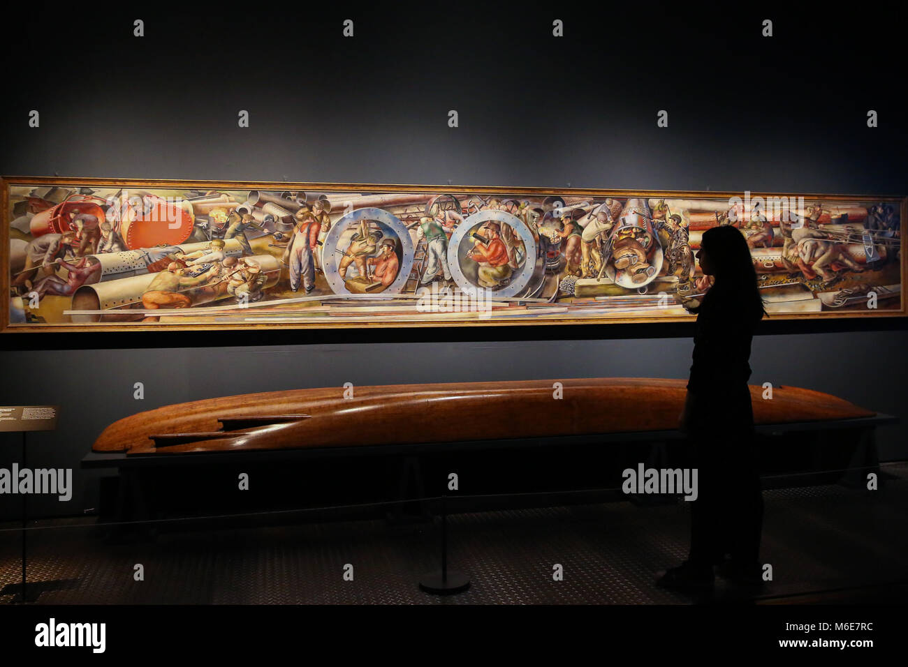 Museum staff puts finishing touch to the 'Ocean Liners: Speed and Style ...