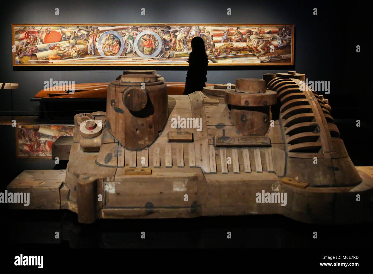 Museum staff puts finishing touch to the 'Ocean Liners: Speed and Style ...