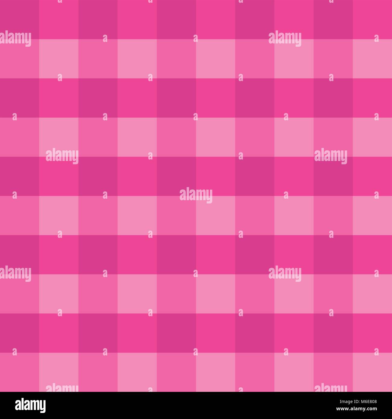 Pink gingham tablecloth seamless vector background pattern design Stock ...