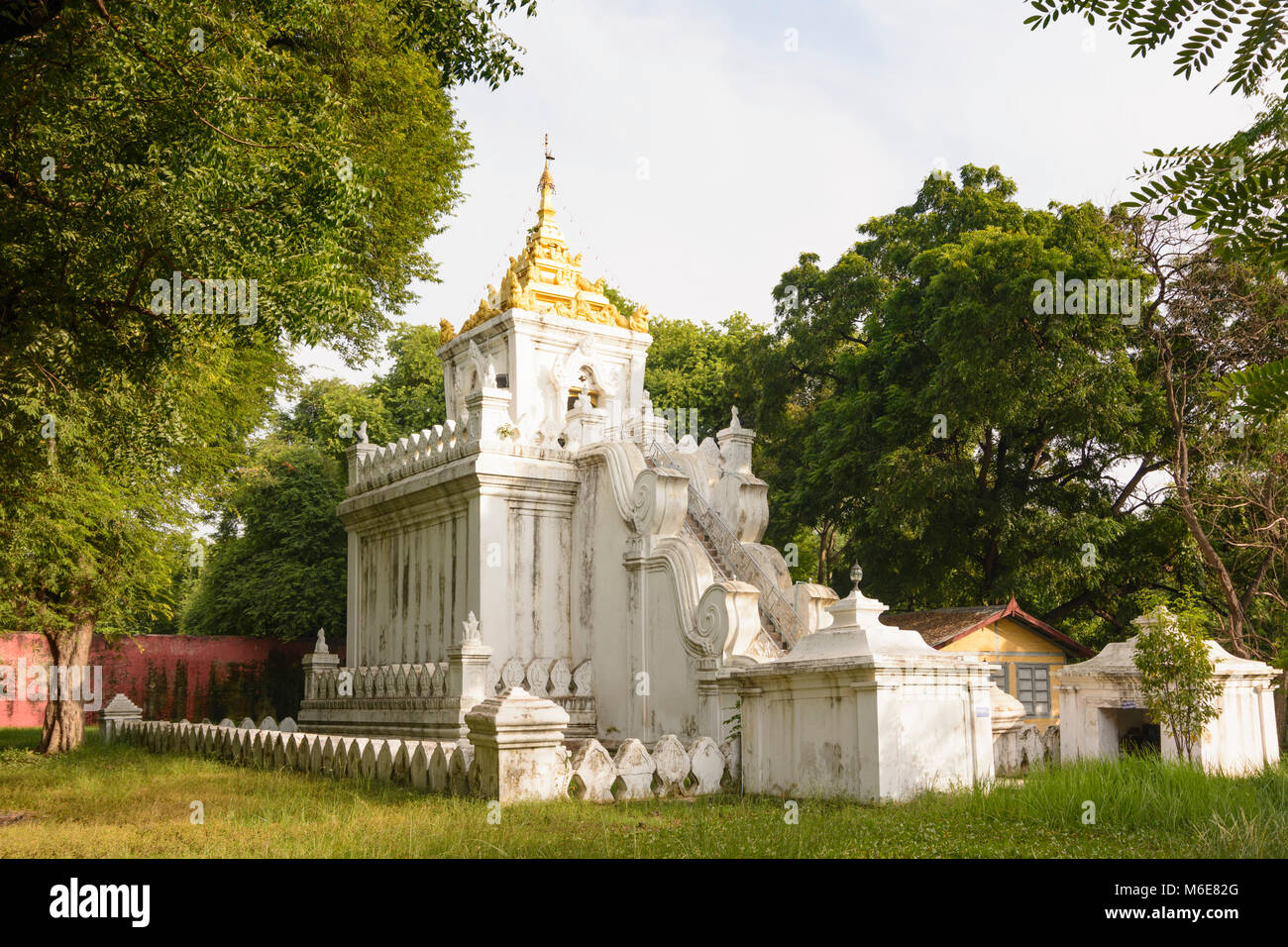 Mandalay: Mandalay Palace: Relice Tower, , Mandalay Region, Myanmar ...