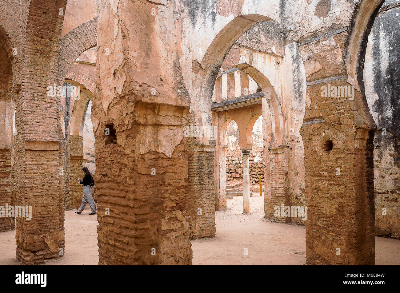 Interior of Abu Yusuf Yaqub, also called Abu Yusuf Yaq'ub mosque, in ...