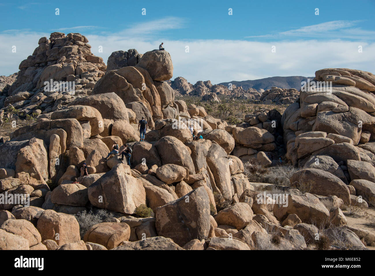 Visitors at Quail Springs picnic area Stock Photo - Alamy