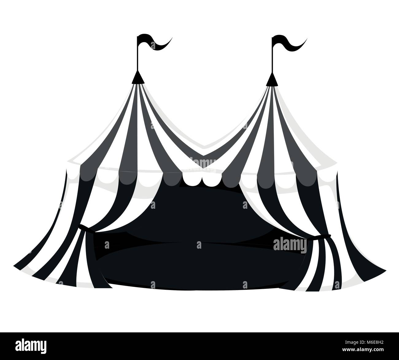 Vintage Circus Silhouette