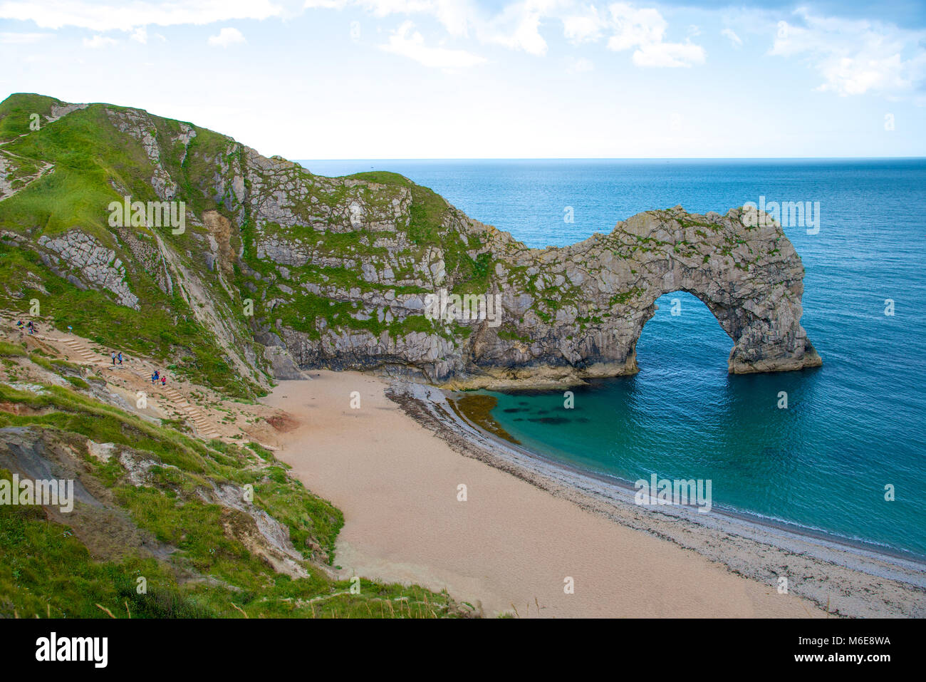 The natural arch at Durdle Dor, Dorest, England Stock Photo - Alamy