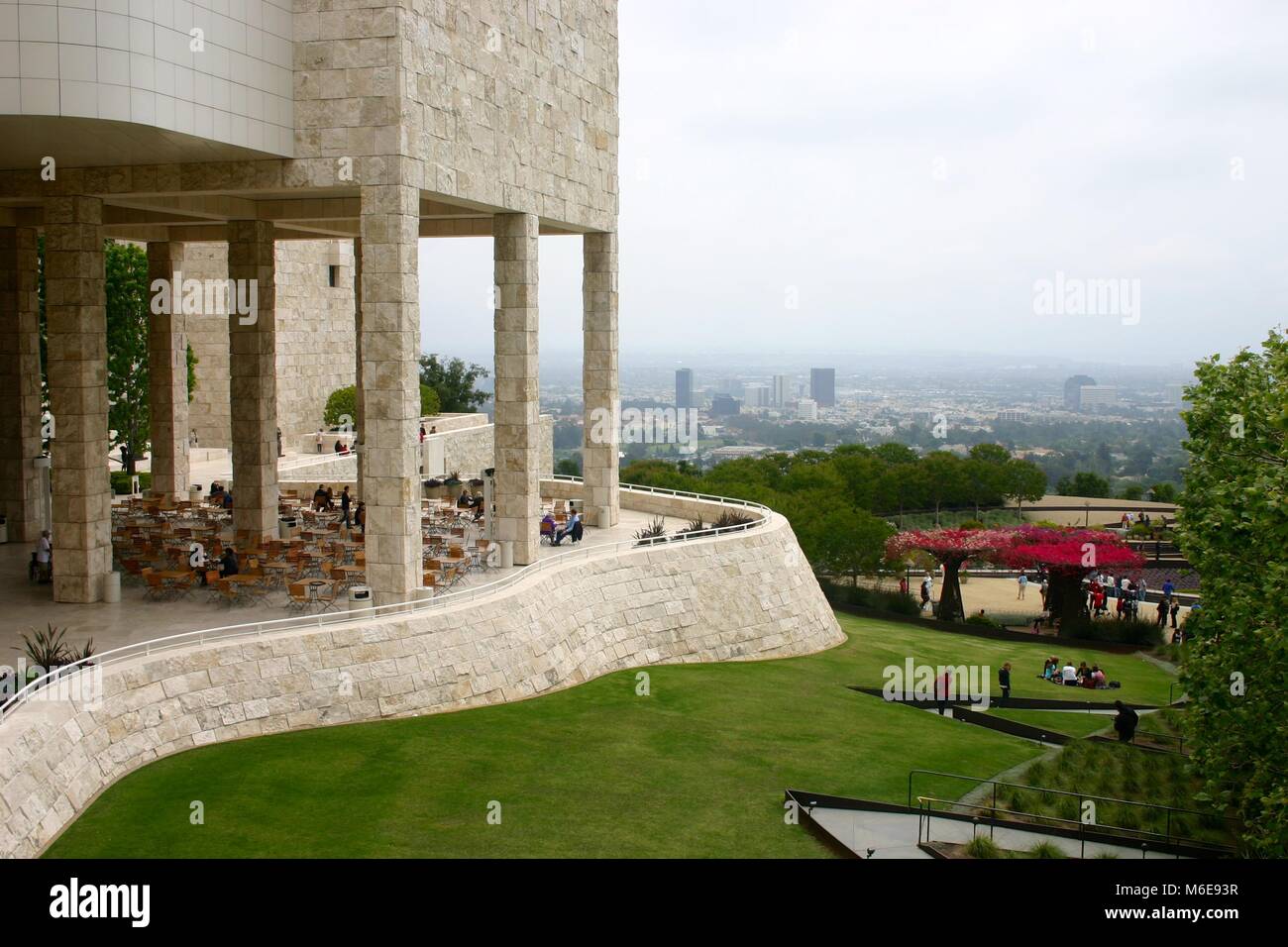 The Getty Museum, Los Angeles, USA Stock Photo - Alamy