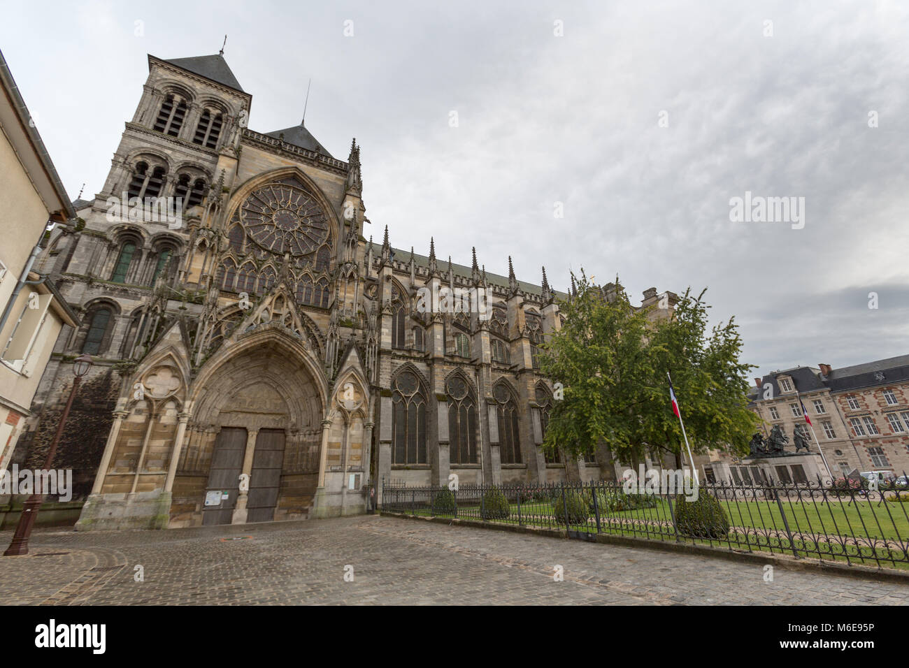City of Châlons-en-Champagne, France. Picturesque view of the northern ...