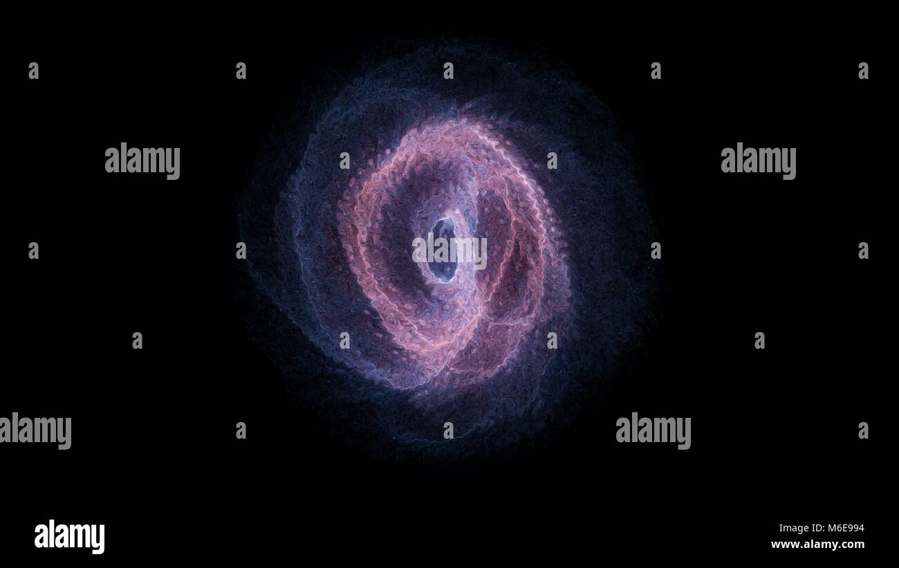 Rotating abstract sphere in space, 3d rendering Stock Photo - Alamy