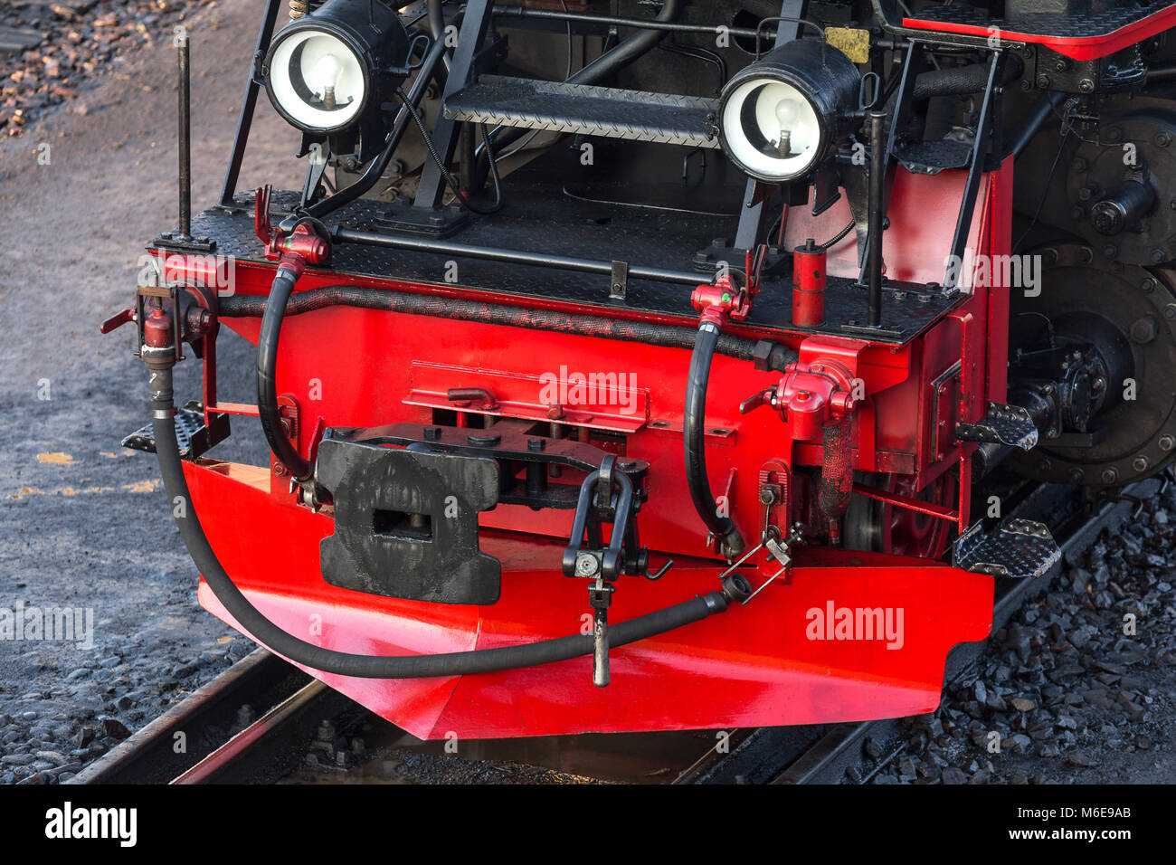 steam train close up Stock Photo - Alamy