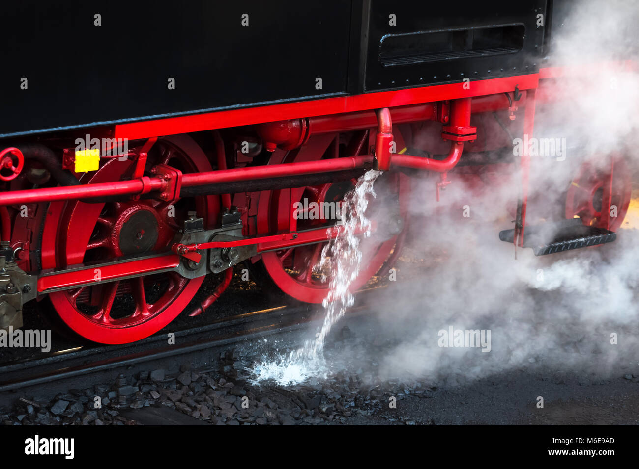 steam train close up Stock Photo - Alamy