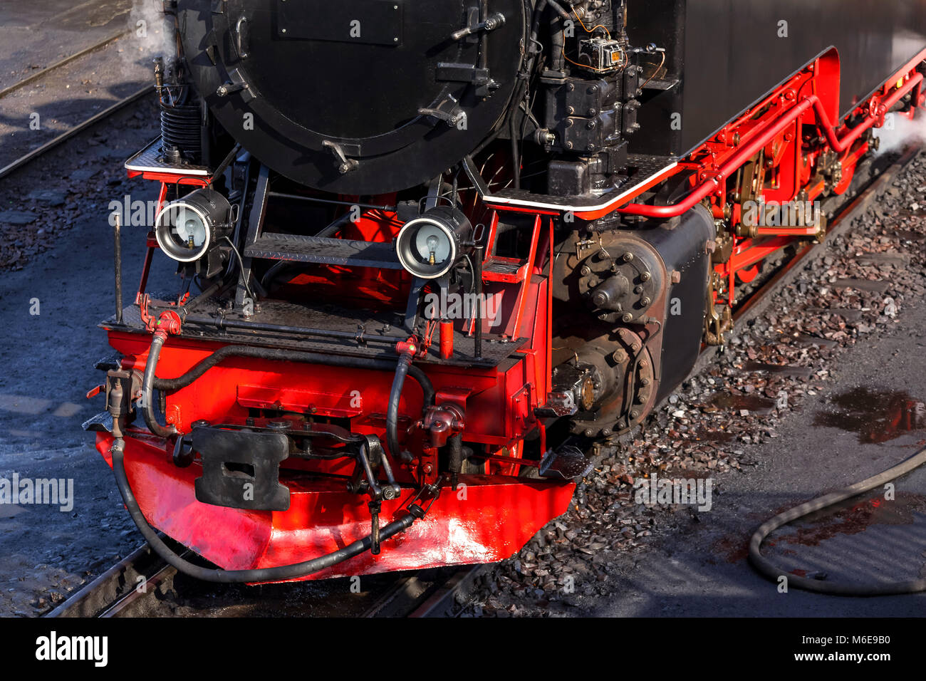steam train close up Stock Photo - Alamy