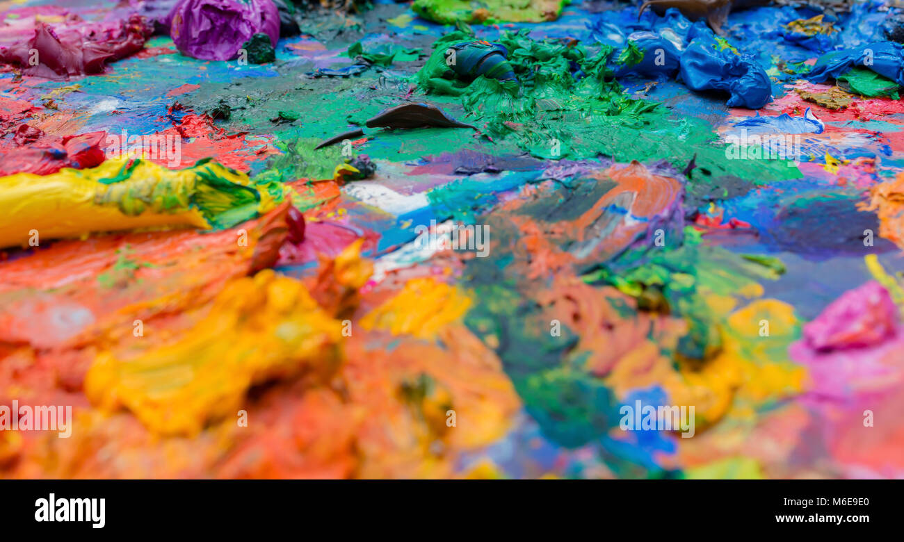 Oilpaint detail hi-res stock photography and images - Alamy