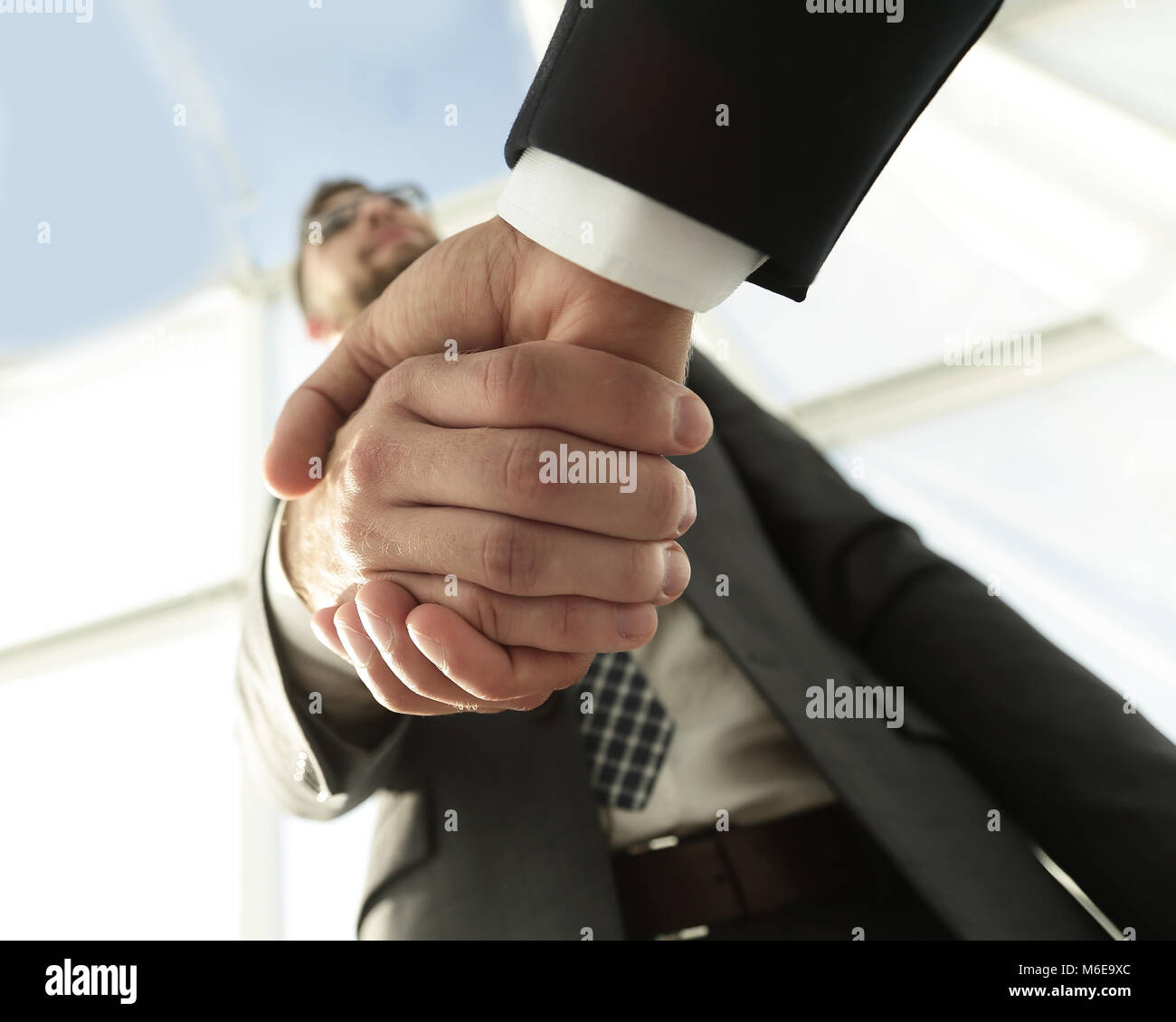 Effective negotiation with client. Business concept photo Stock Photo ...