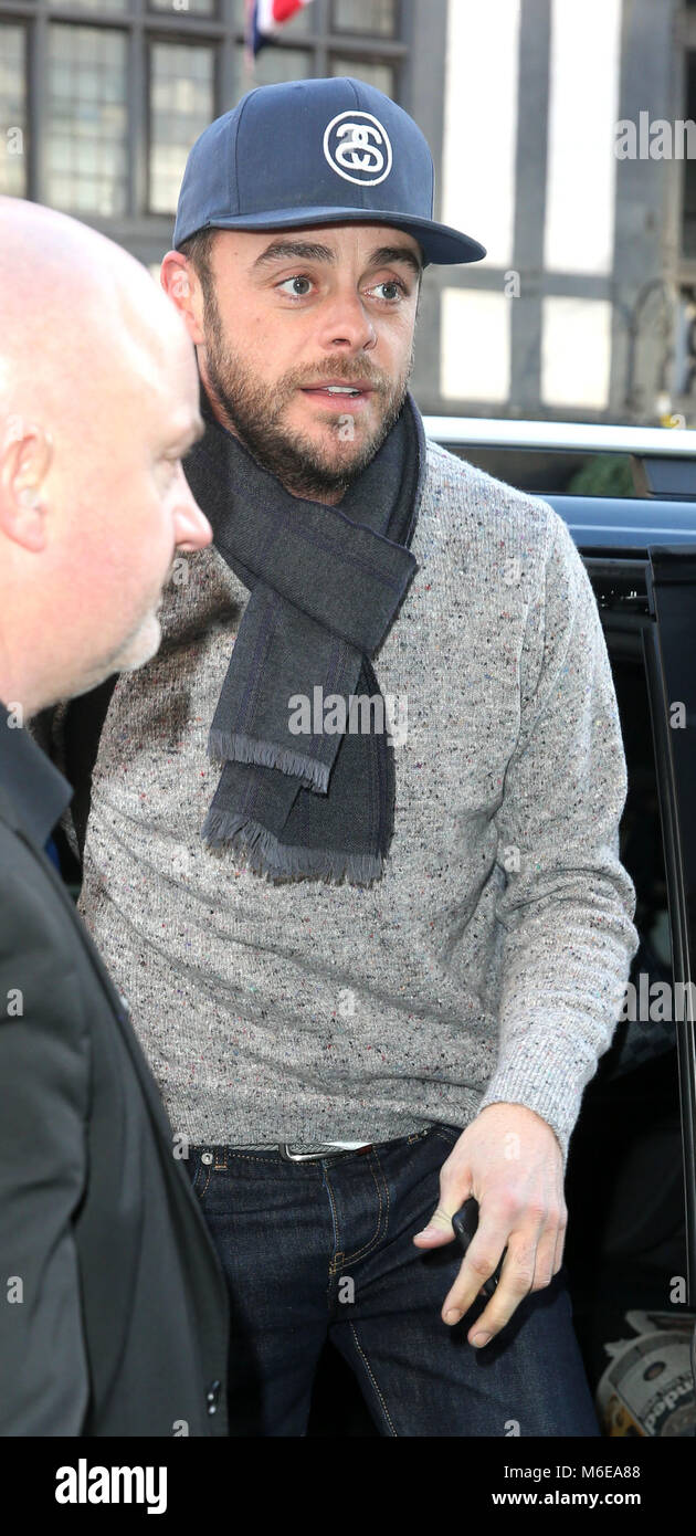 'Britains Got Talent' Auditions - Arrivals Featuring: Anthony McPartlin ...