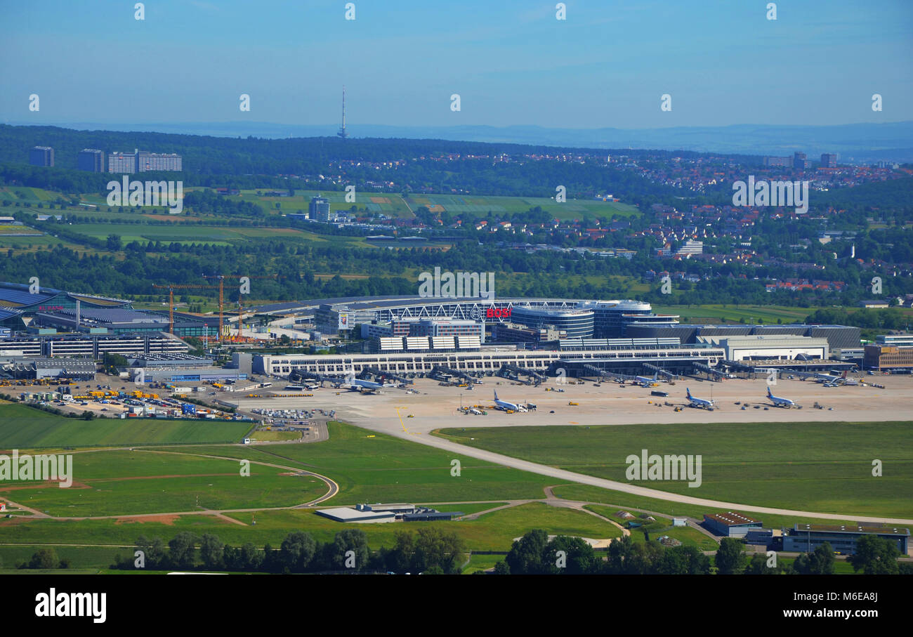 Stuttgart aerial view hi-res stock photography and images - Alamy