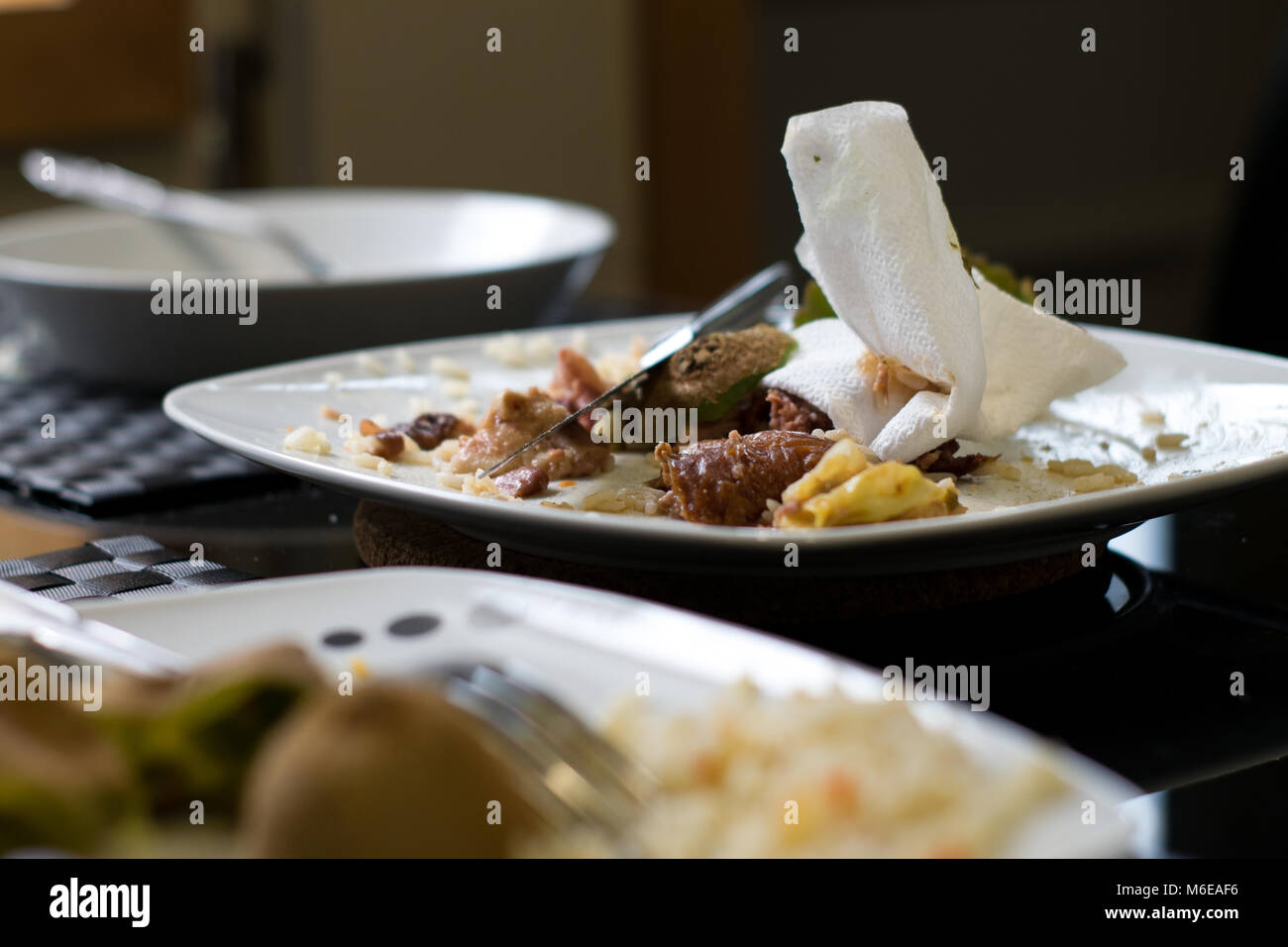 Restaurant food waste hi-res stock photography and images - Alamy
