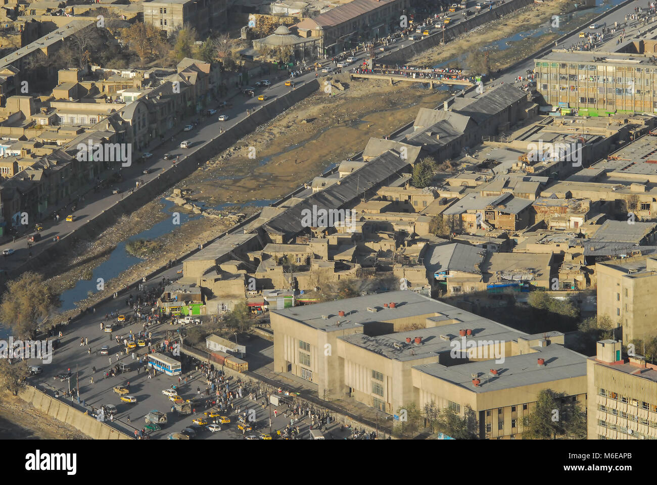 An aerial view of the city center of Kabul Afghanistan Stock Photo - Alamy