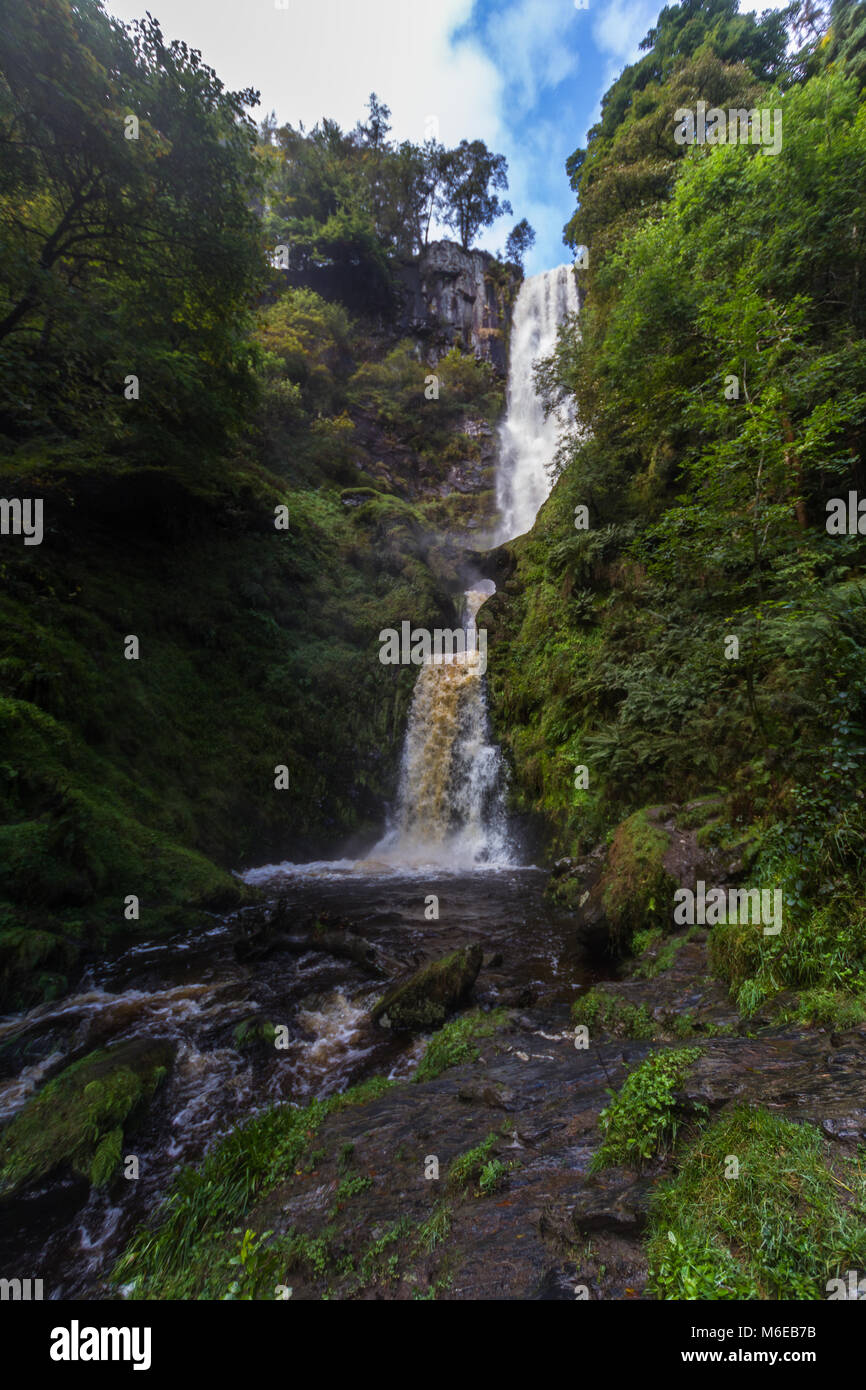 Wet pistyll rhaeadr hi-res stock photography and images - Alamy