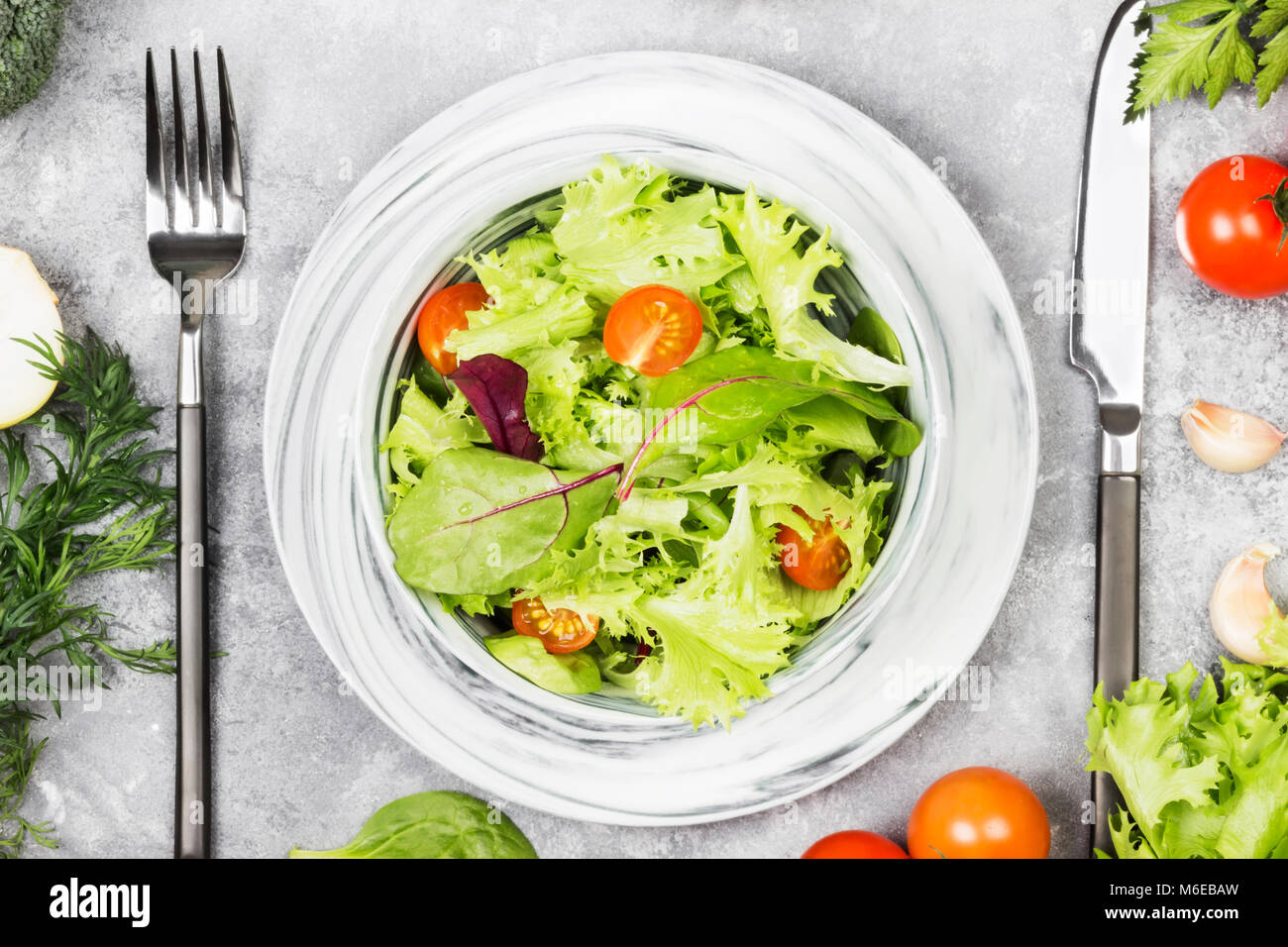 Mesclun greens hi-res stock photography and images - Alamy