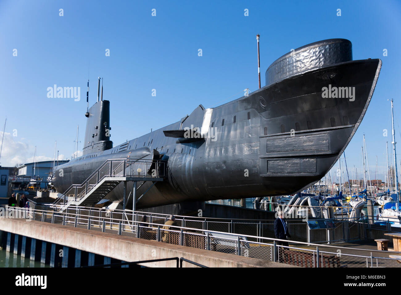 HMS Alliance, a Royal Navy A-class, Amphion-class or Acheron-class ...
