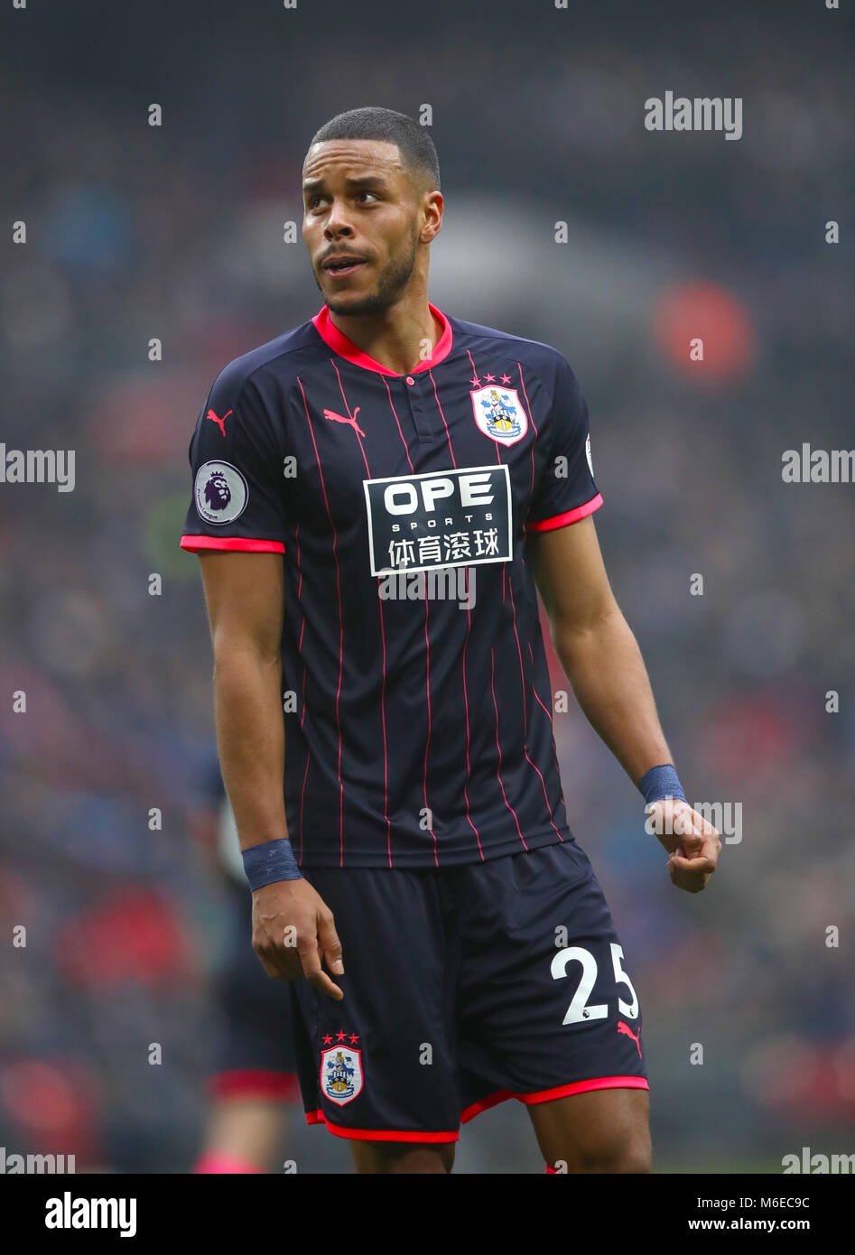 Huddersfield Town's Mathias Jorgensen during the Premier League match ...