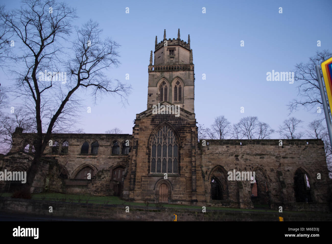 Pontefract Historic Market Town Stock Photo - Alamy