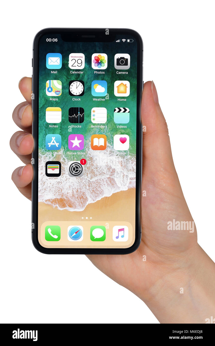 Iphone x hi-res stock photography and images - Alamy