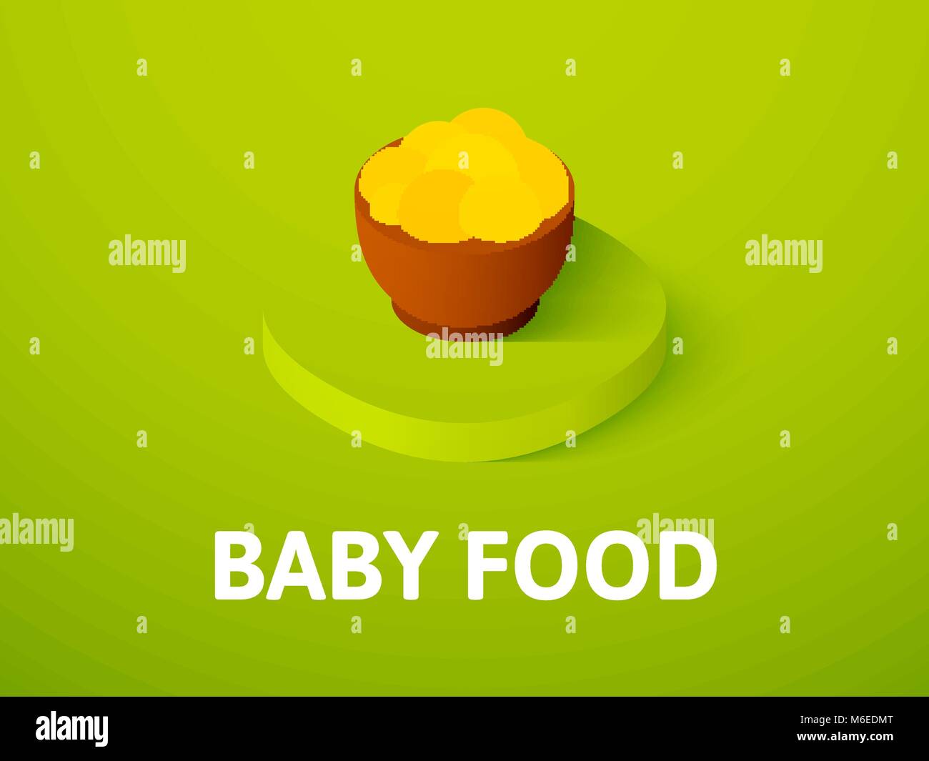 Apple puree spoon Stock Vector Images - Alamy