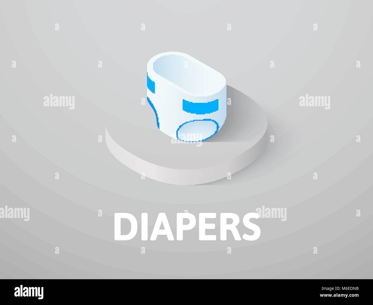 Pampers nappy Stock Vector Images - Alamy