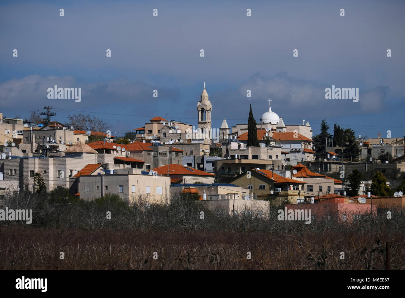 View of Jish or Gish also called in Hebrew Gush Halav a local council ...