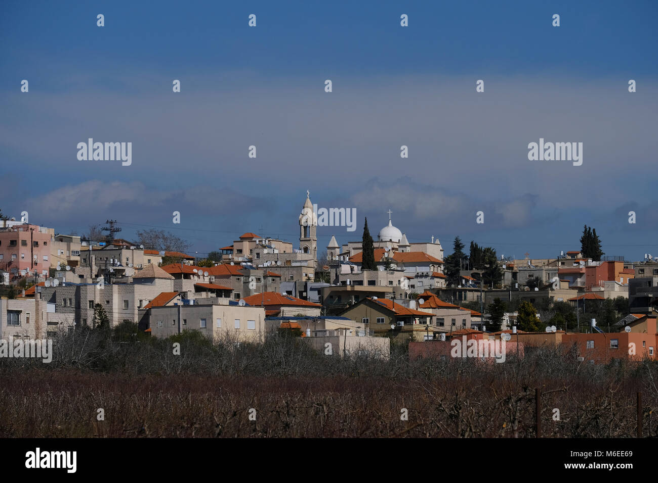 View of Jish or Gish also called in Hebrew Gush Halav a local council ...