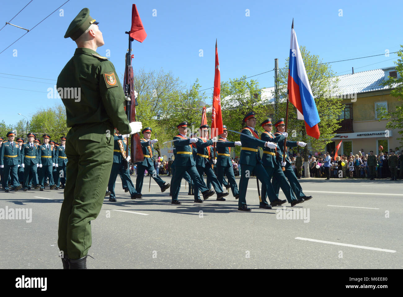 Russia ww2 parade hi-res stock photography and images - Alamy
