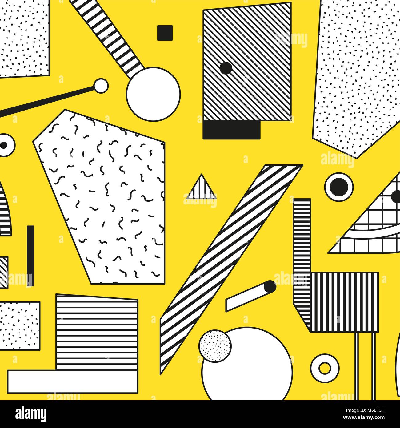 Vector poster, composition in 80 90 vintage style Stock Vector Image ...