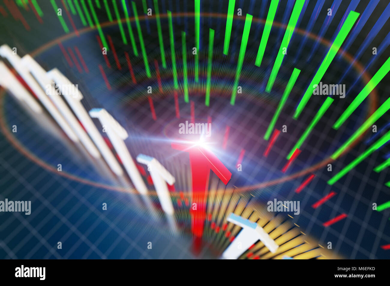 Financial Economics Chart, Business Success Arrow, Stock Market Bar ...