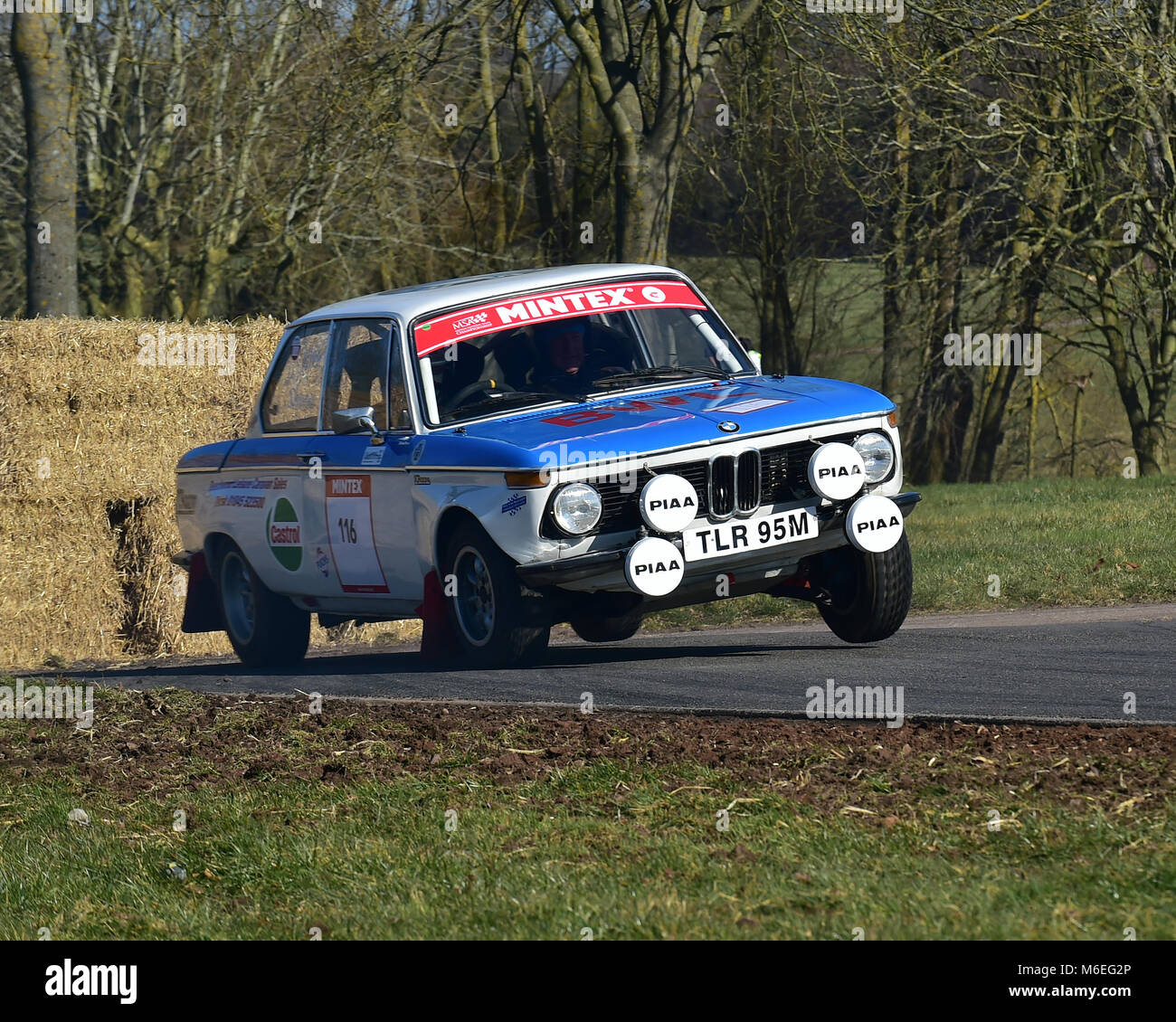 On two wheels, Terry Cree, Richard Shores, BMW, Race Retro, Rally stage ...