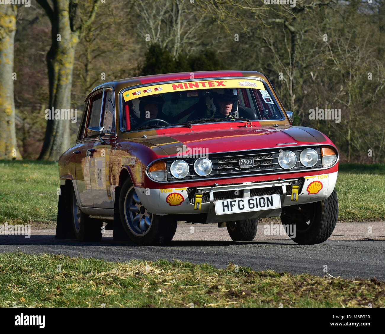 Lee Sellars, Triumph 2500 Pi, Race Retro, Rally stage, Sunday 25th ...