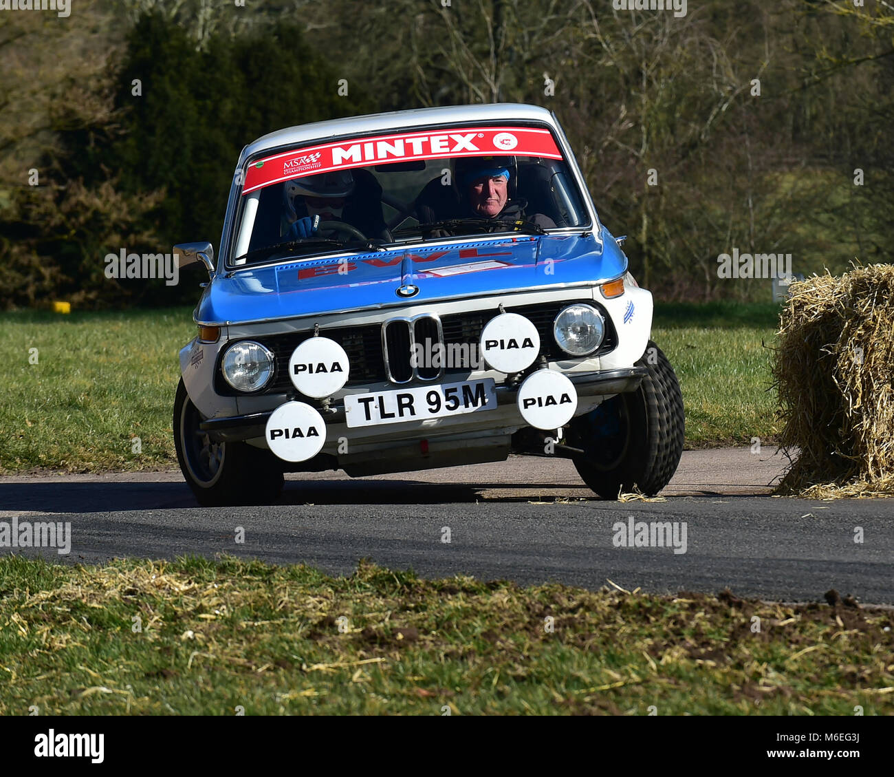 Terry Cree, Richard Shores, BMW, Race Retro, Rally stage, Sunday 25th ...