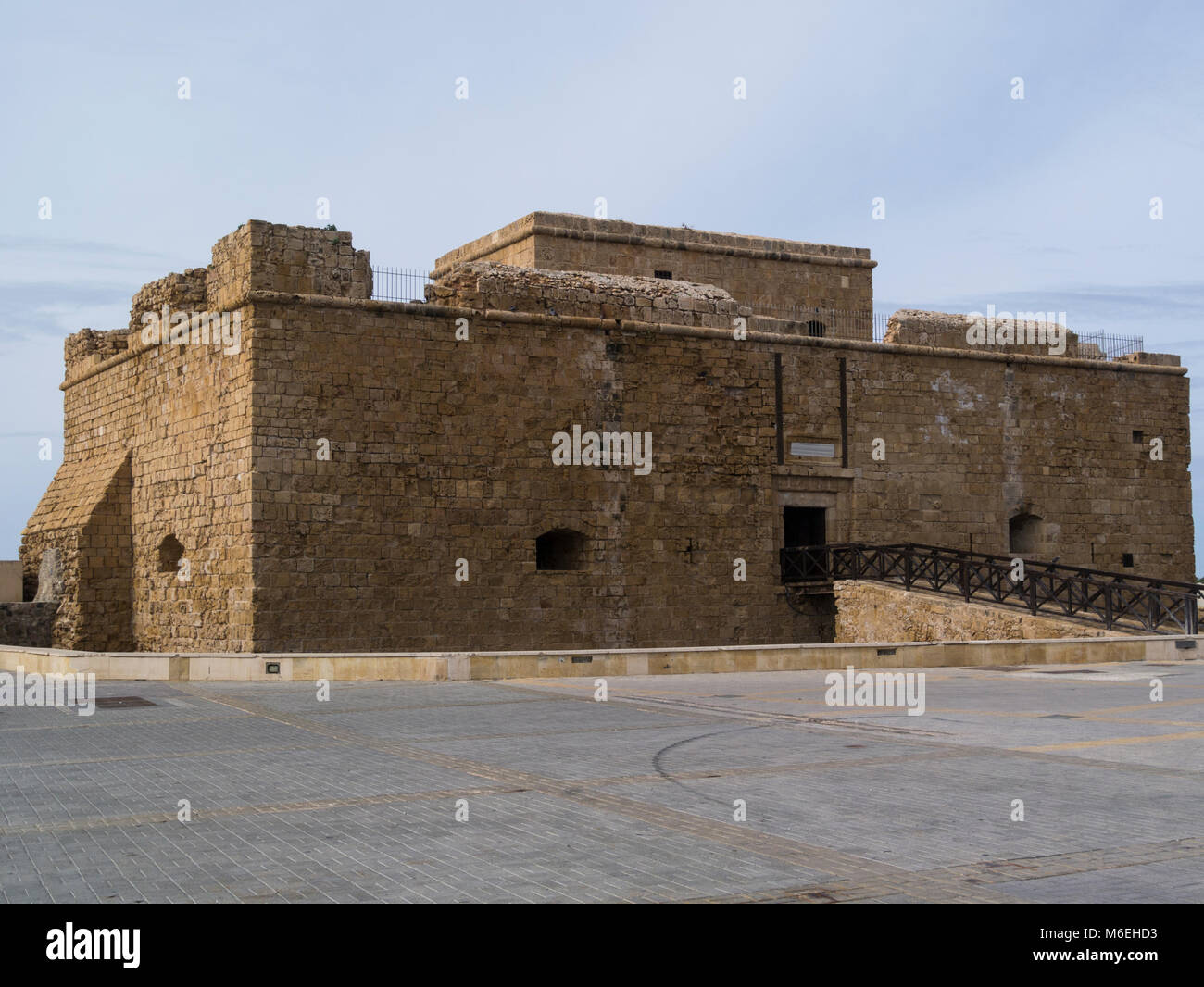 Paphos Castle originally built as a Byzantine fort to protect the ...