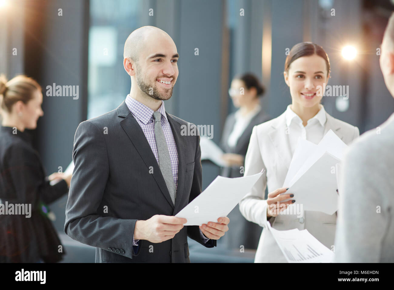 Meeting of experts Stock Photo - Alamy