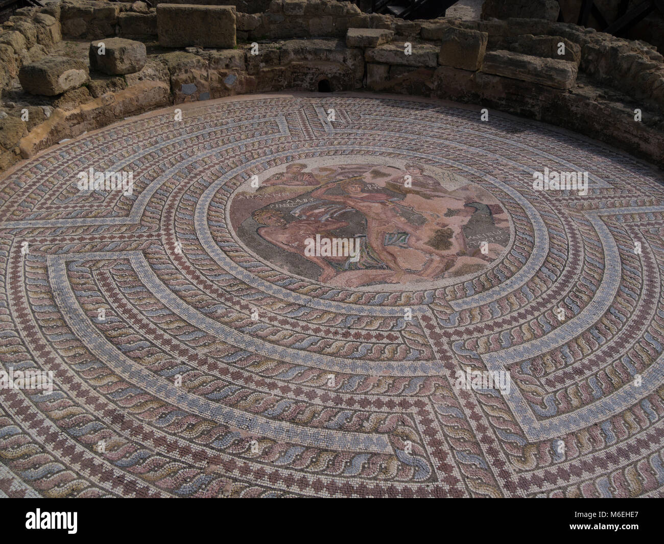 Excavated Mosaics of House of Theseus date back to 2nd century Nea ...