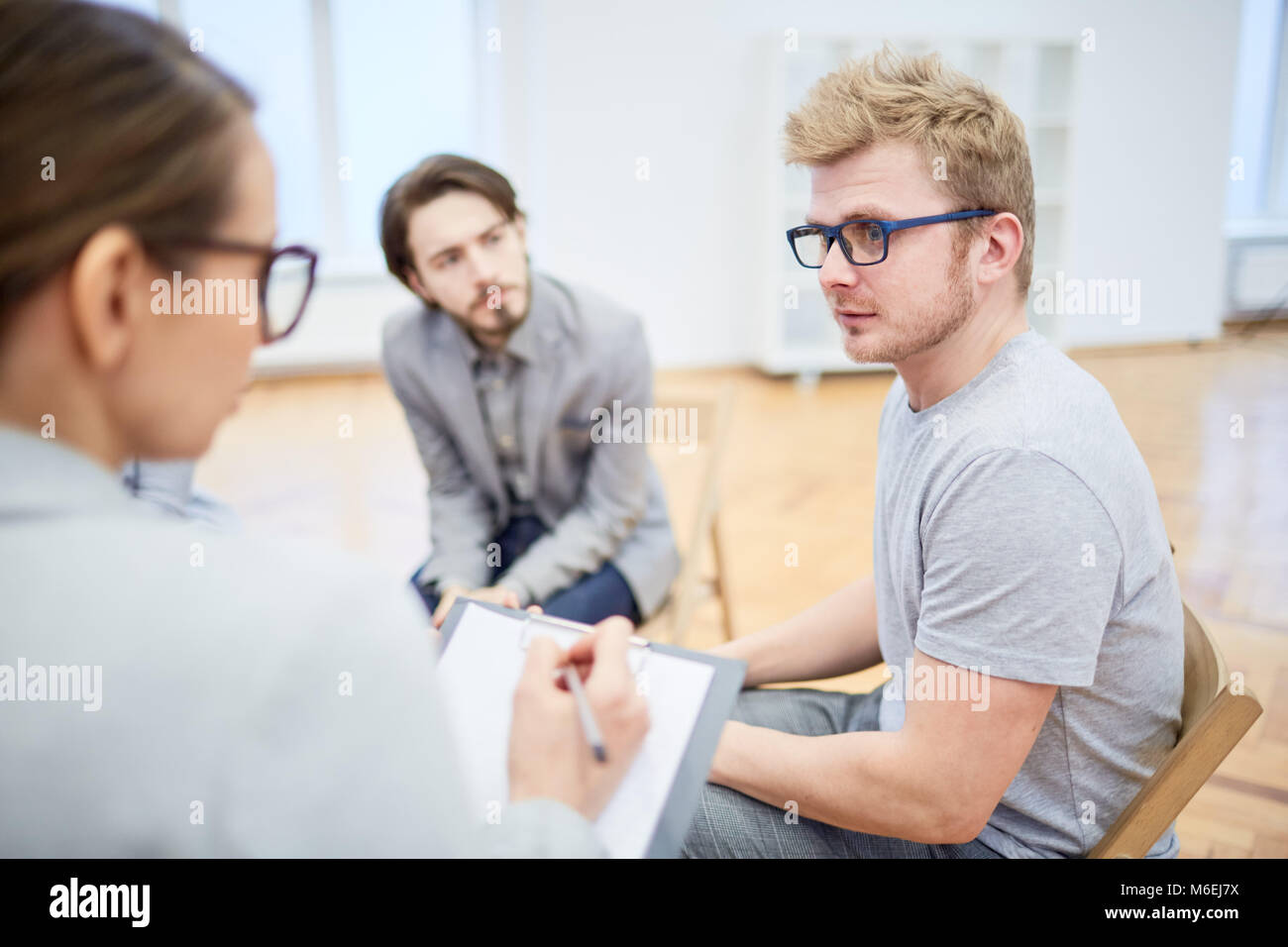 Recommendations of counselor Stock Photo - Alamy