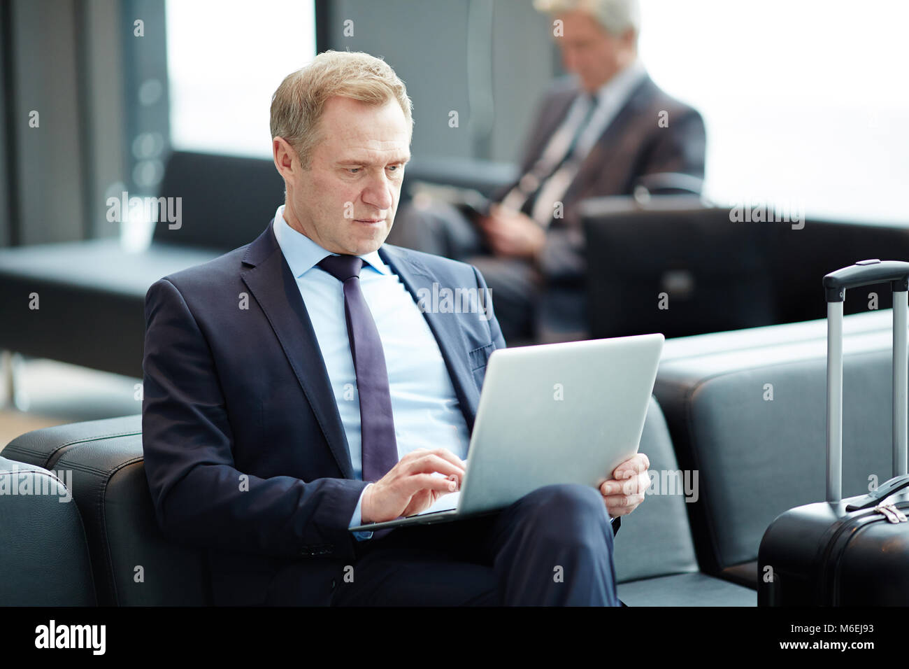 Network in lounge Stock Photo - Alamy