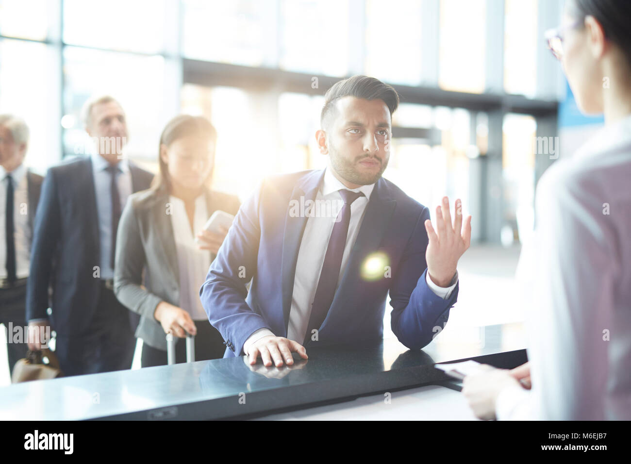 Business misunderstanding hi-res stock photography and images - Alamy