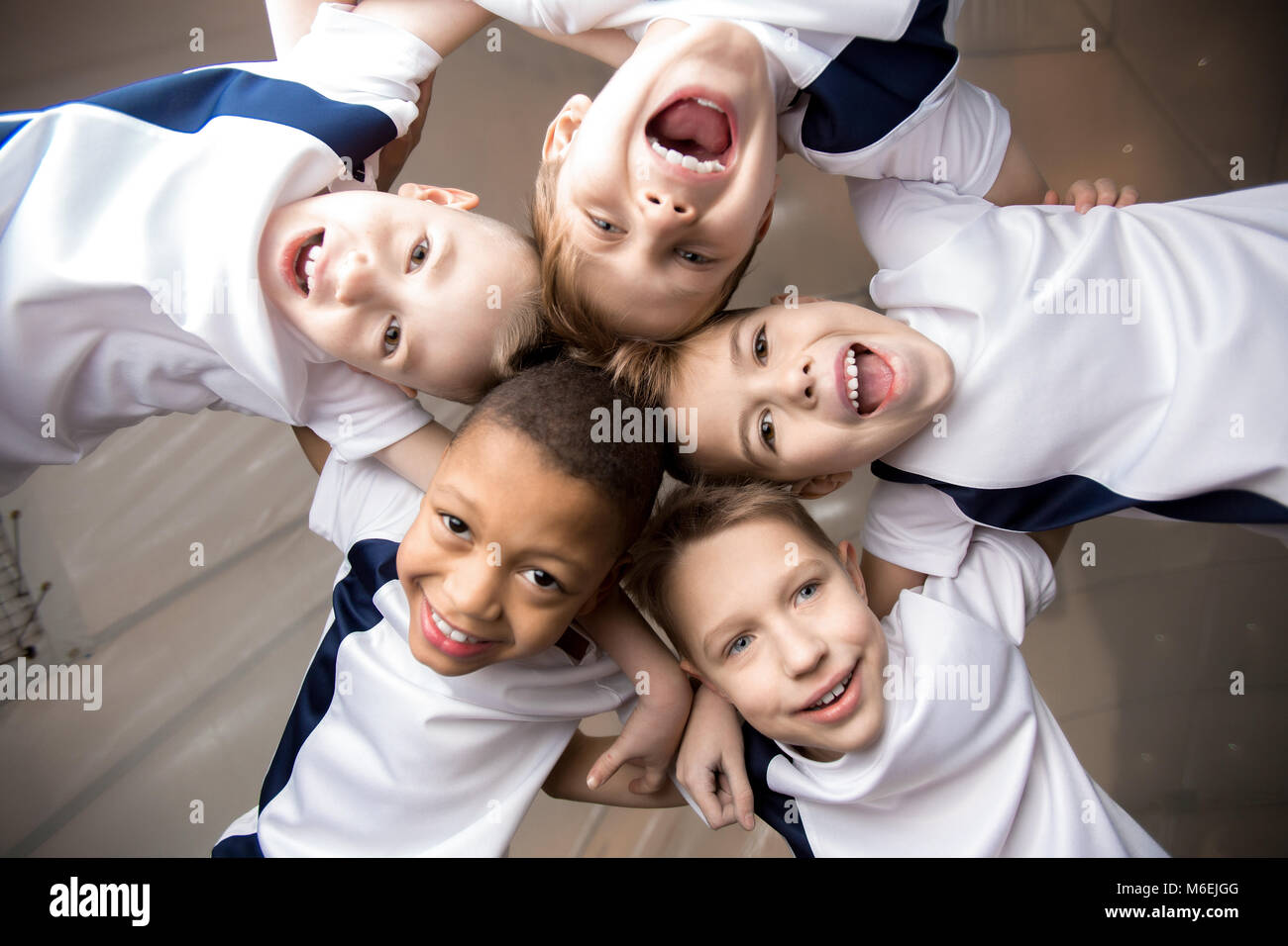Team of boys Stock Photo - Alamy