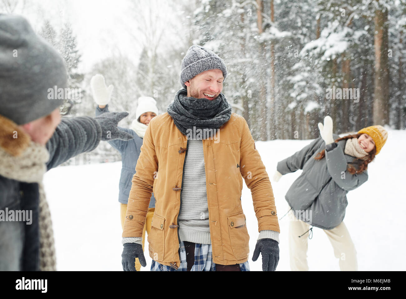Friends having fun Stock Photo - Alamy