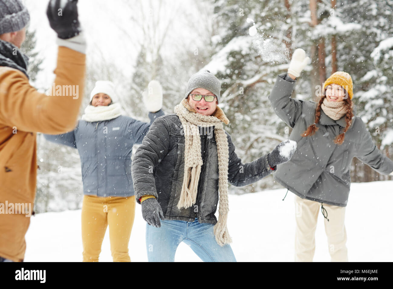 Winter weather together hi-res stock photography and images - Alamy