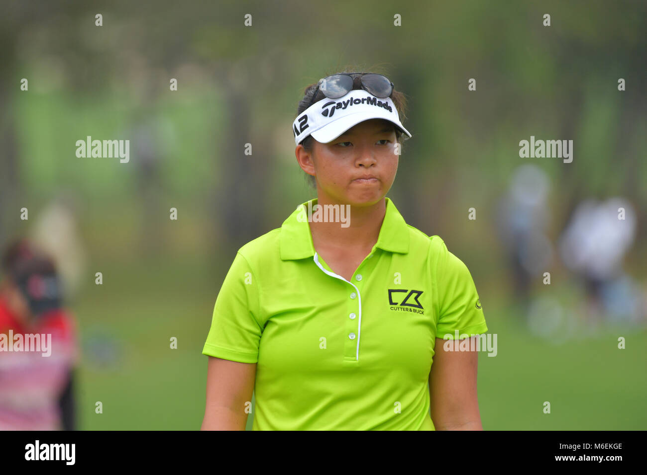 Megan Khang of USA in Honda LPGA Thailand 2018 at Siam Country Club ...